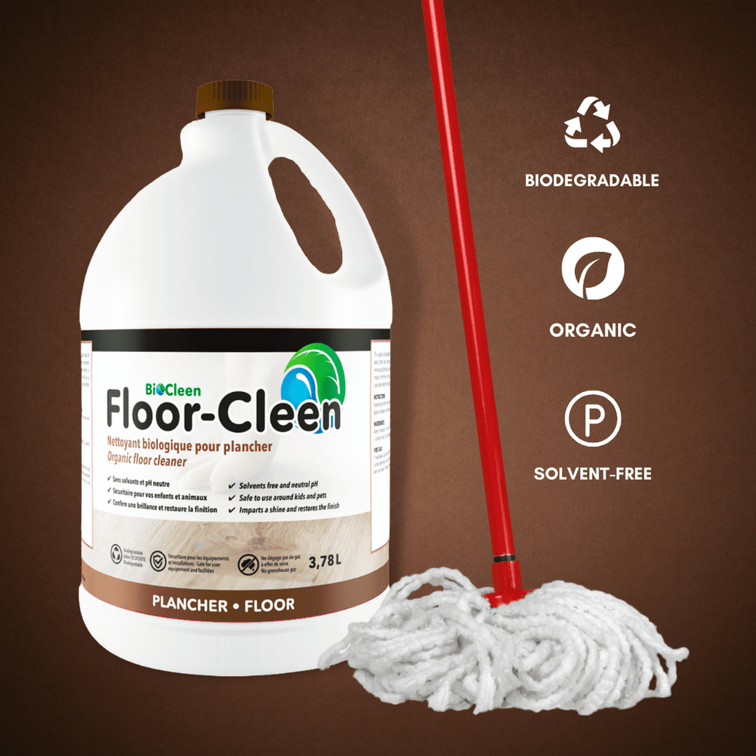 Floor-Cleen: All Floor Natural Cleaner | Dirt & Odors Remover | Biocleen Solutions